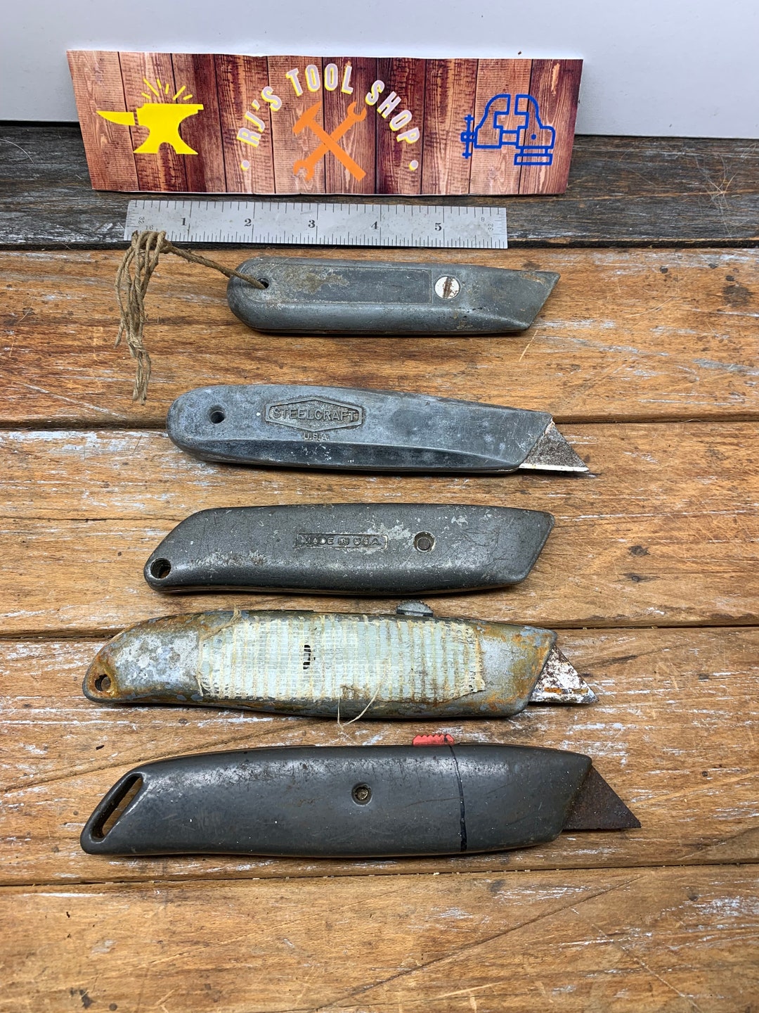 Vintage Box Cutters Lot USA - Etsy