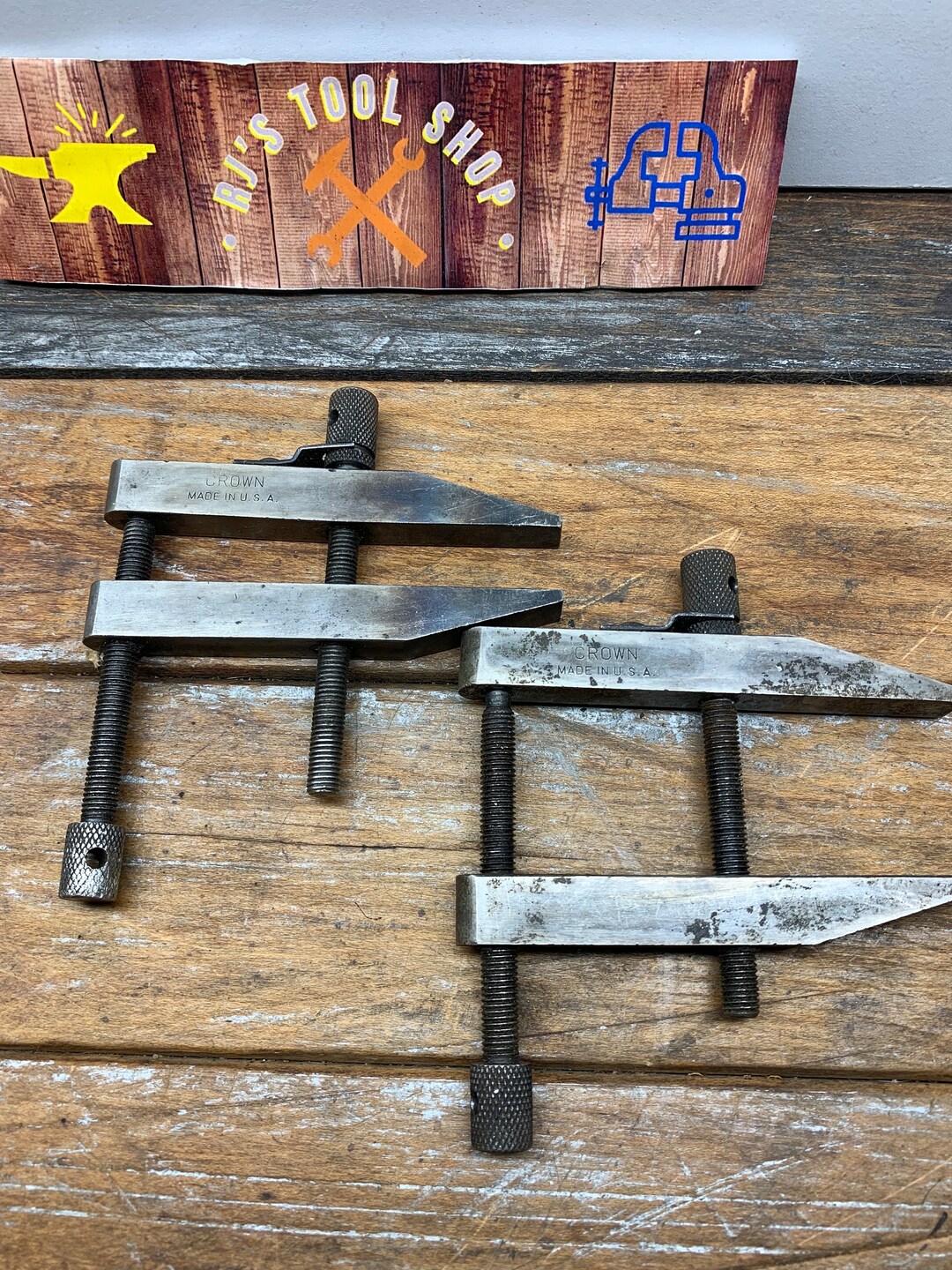 Crown USA Parallel Clamps Machinist Tool Maker - Etsy