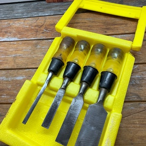 Stanley Professional Beveled Chisel Set - Etsy