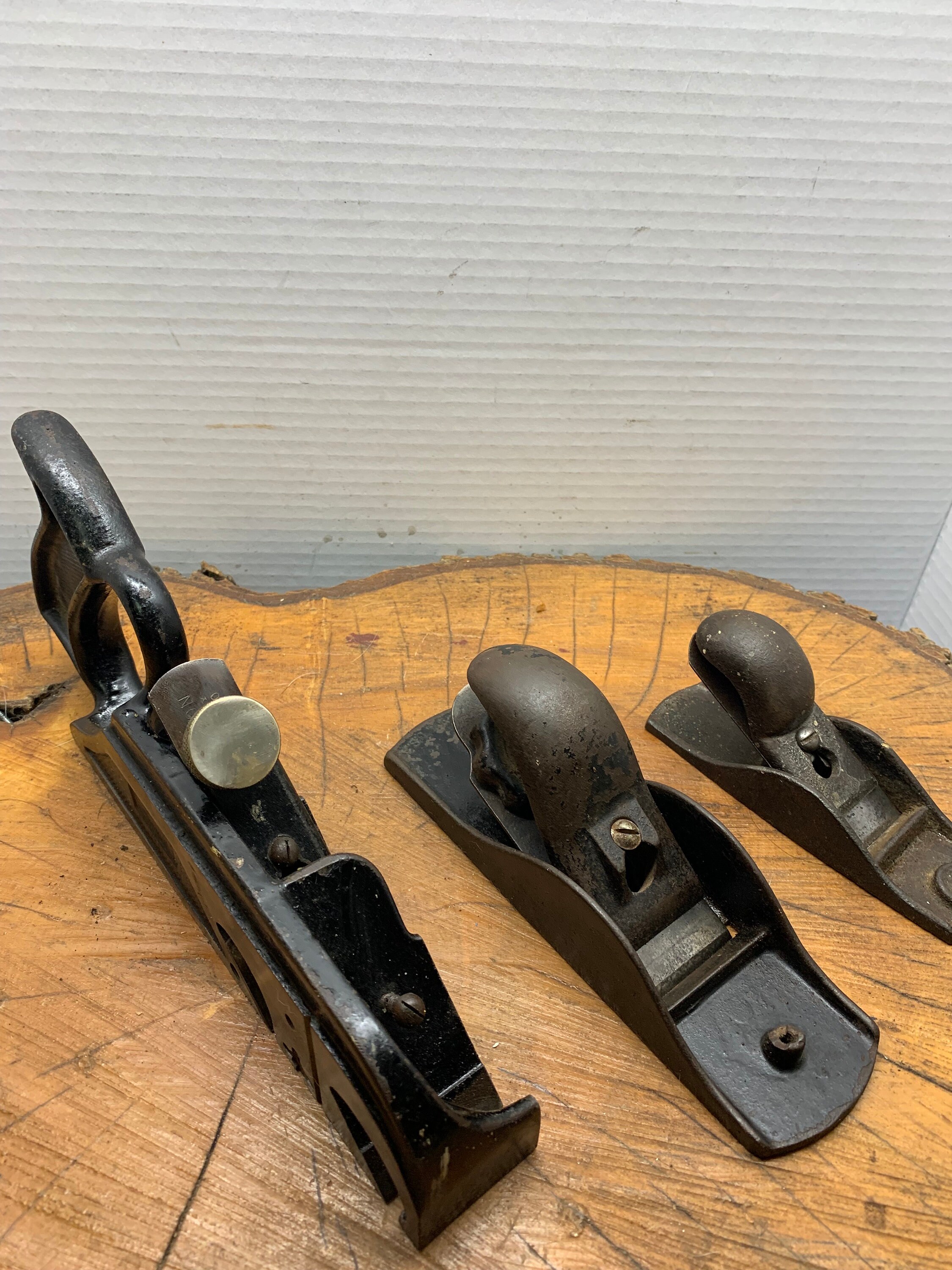 Woodworking Plane Lot Fulton No.580 and 2 Unmarked Block Planes Lot - Etsy