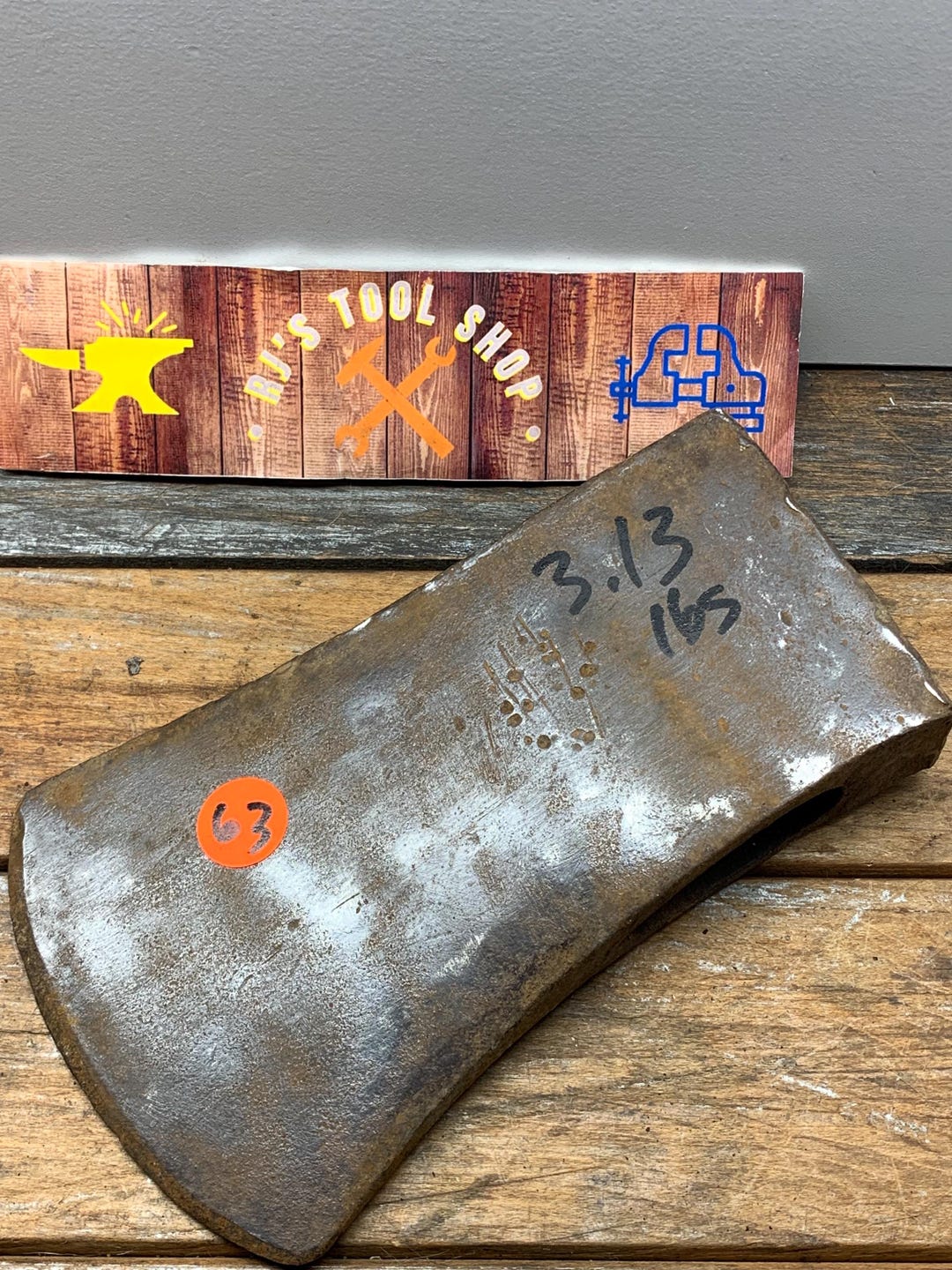 Vintage Unmarked Axe Head 3.13 Lbs. Connecticut Pattern - Etsy