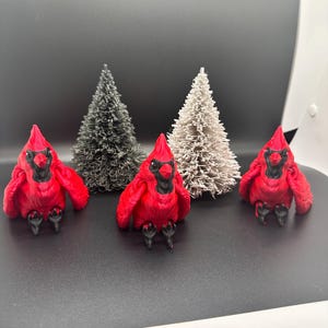 3D Printed Cardinal - Etsy