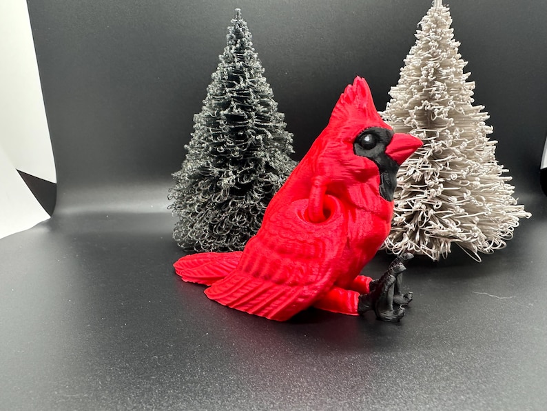 3D Printed Cardinal - Etsy