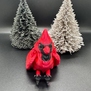 3D Printed Cardinal - Etsy