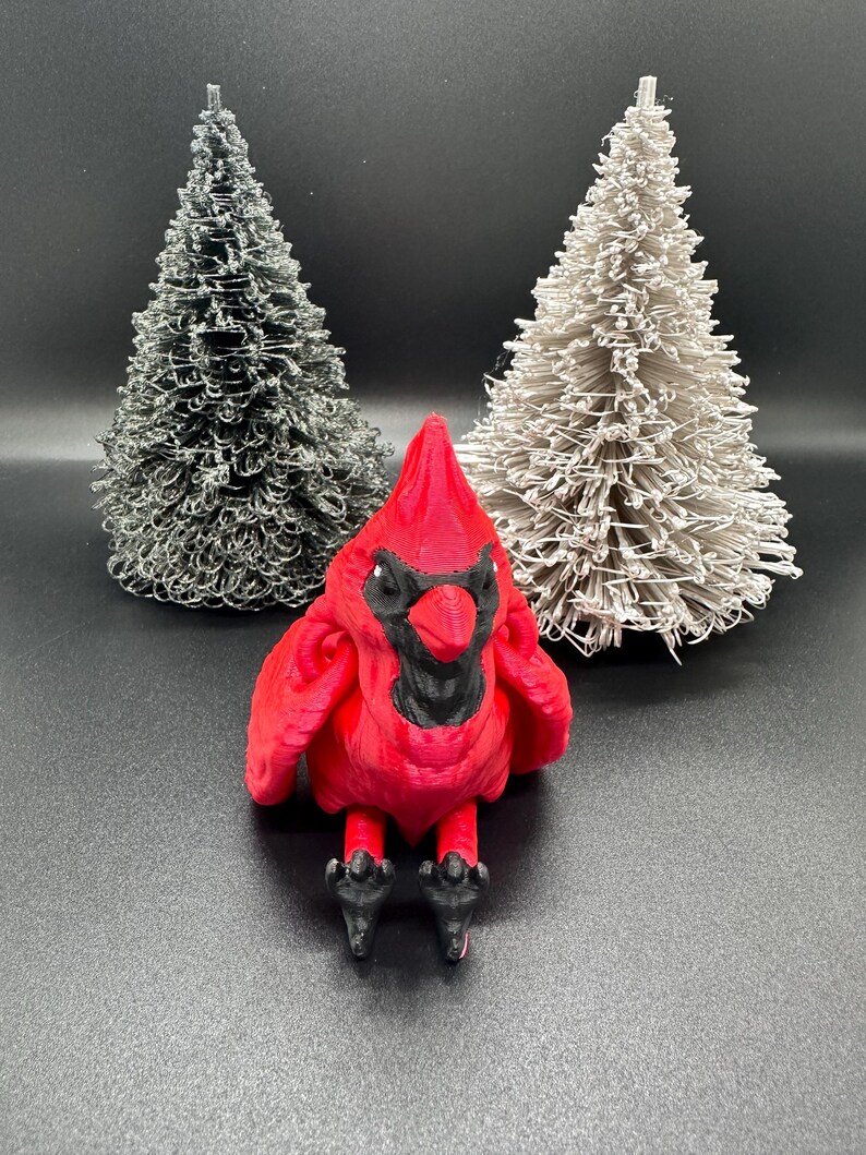 3D Printed Cardinal - Etsy