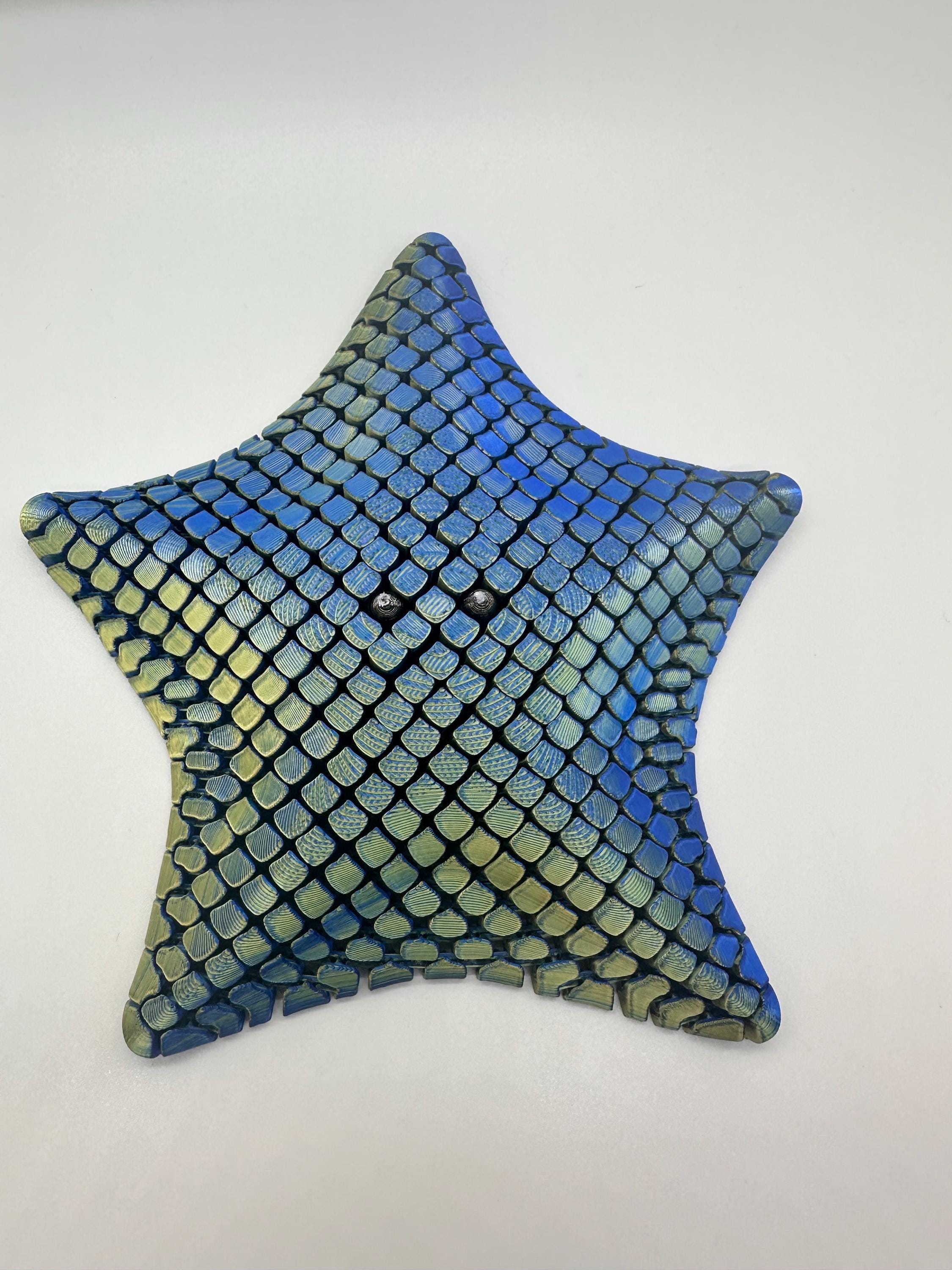 3D Printed Starfish Fidget Sensory - Etsy