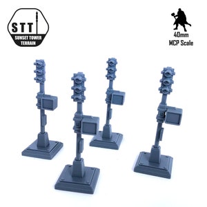 Traffic Lights Model Terrain - Marvel Crisis Protocol - Etsy