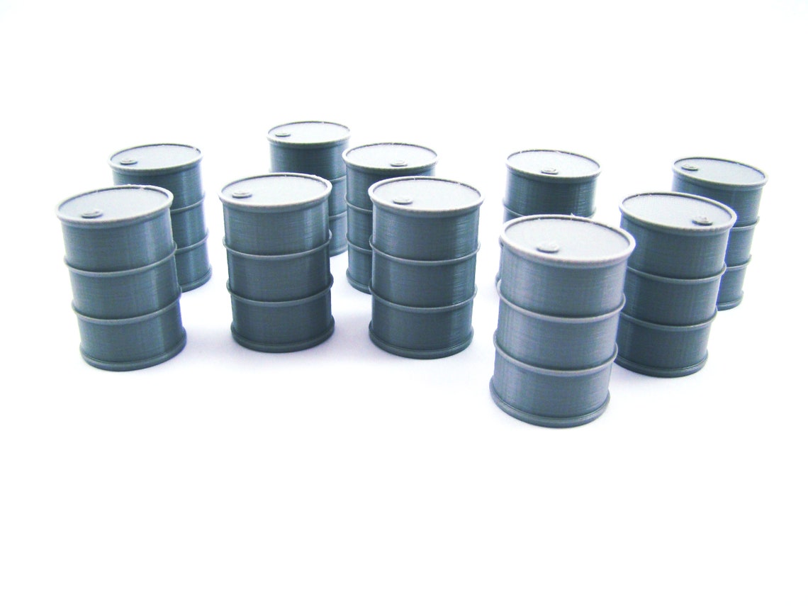 Oil Barrels X 20 Mix of Standard and Damaged - Etsy