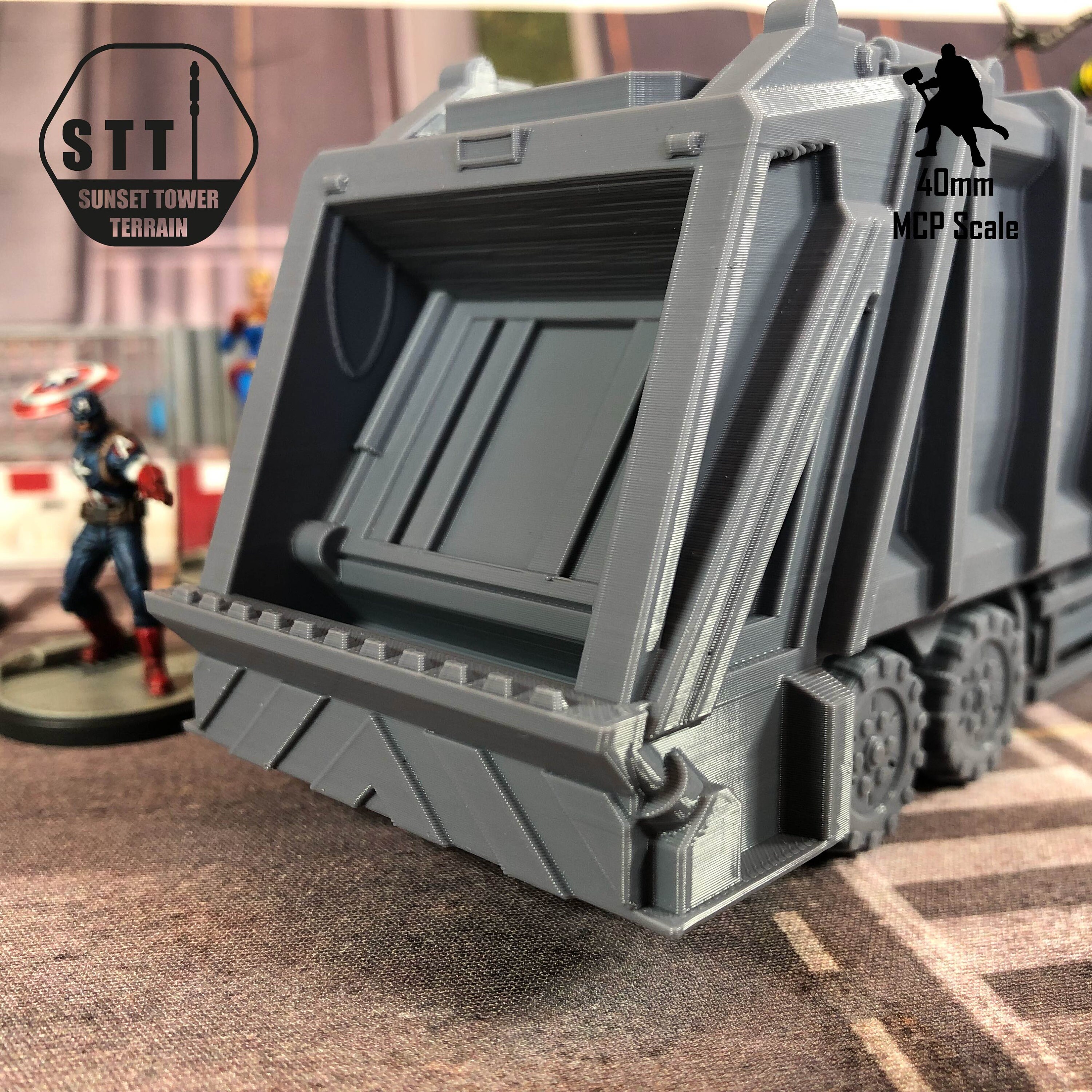 Garbage Truck Model Terrain Marvel Crisis Protocol - Etsy