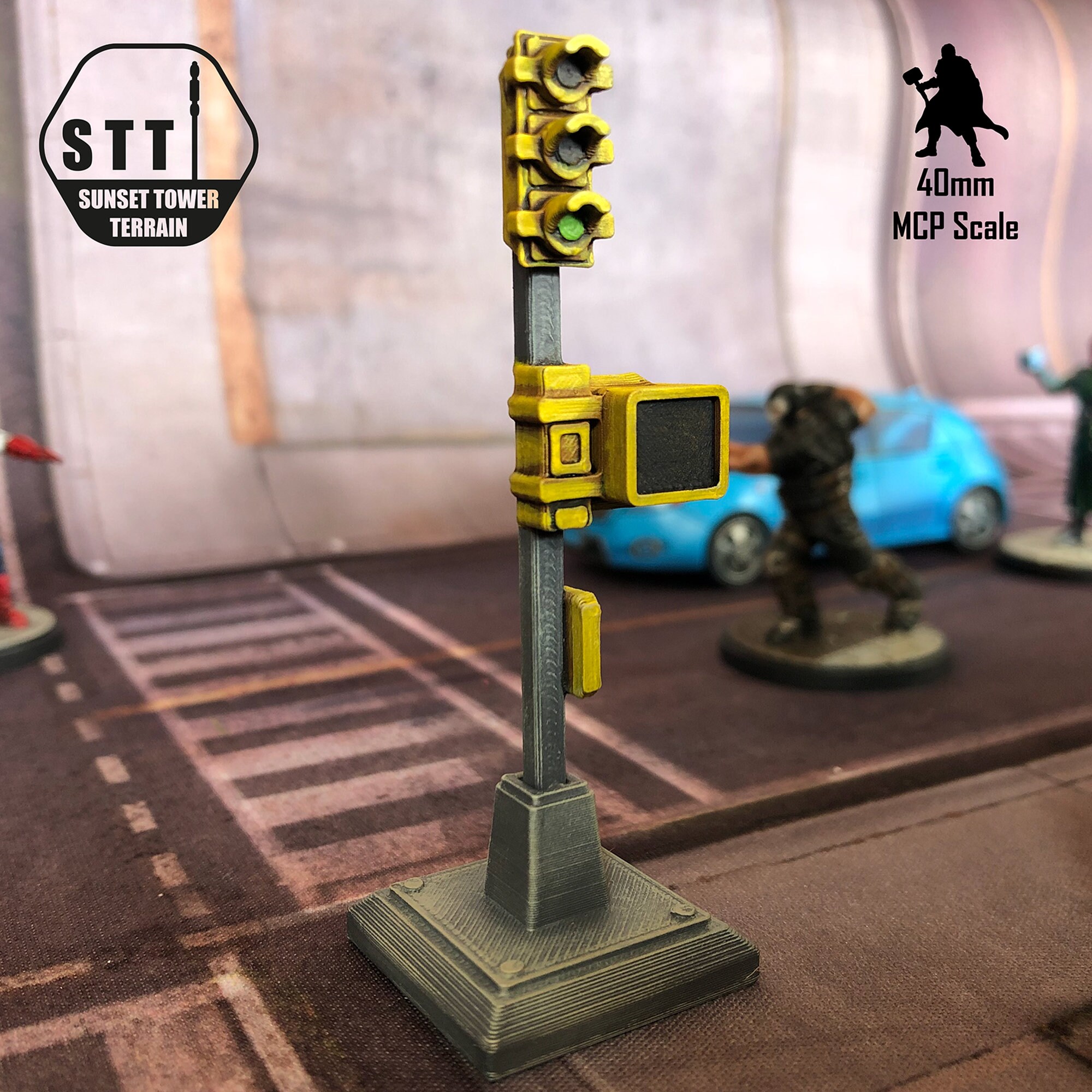 Traffic Lights Model Terrain Marvel Crisis Protocol - Etsy