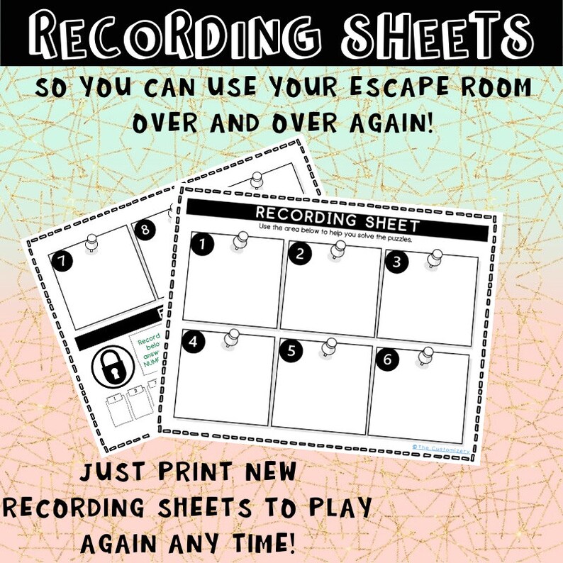 Enchanted Forest Printable Escape Room for Kids, Fairy Theme Escape ...