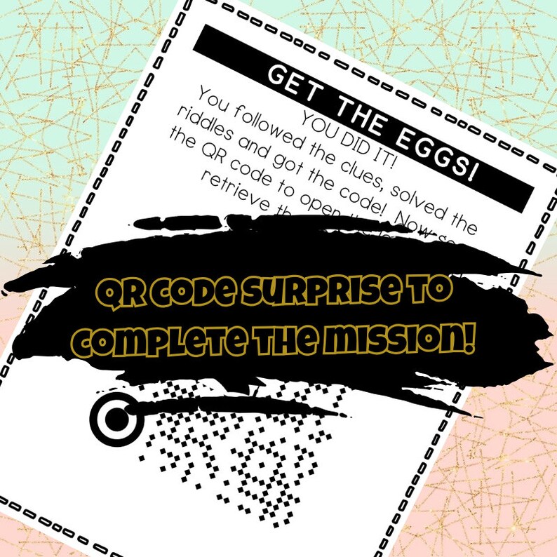 Kids Escape Room Printable Graduation Party Game Family Game Night Fun ...