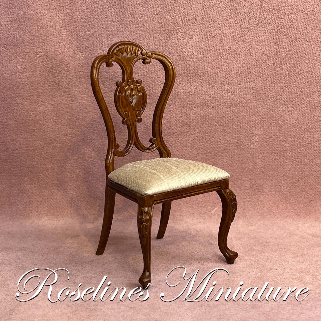 Miniature Victorian Chair in Miniature - Etsy