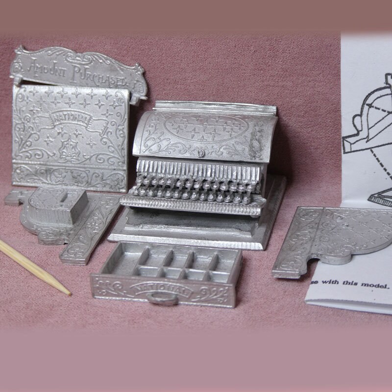 Miniature Cash Register - Metal KIT - Etsy