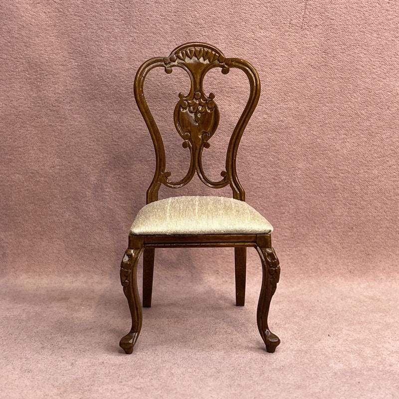 Miniature Victorian Chair in Miniature - Etsy