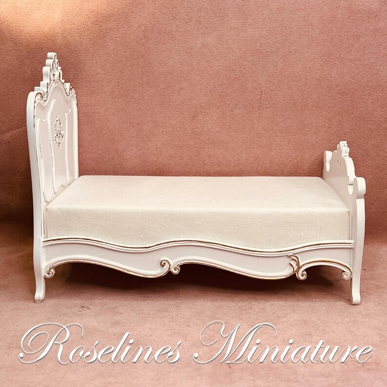 Victorian Bed From 1900 - White - Etsy