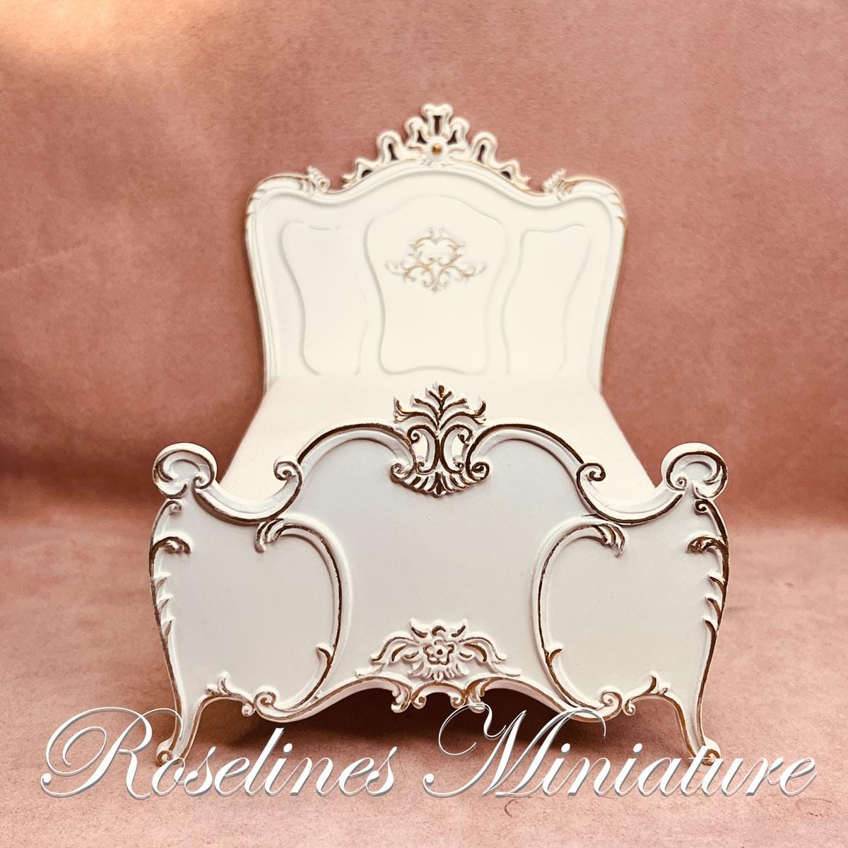 Victorian Bed From 1900 - White - Etsy