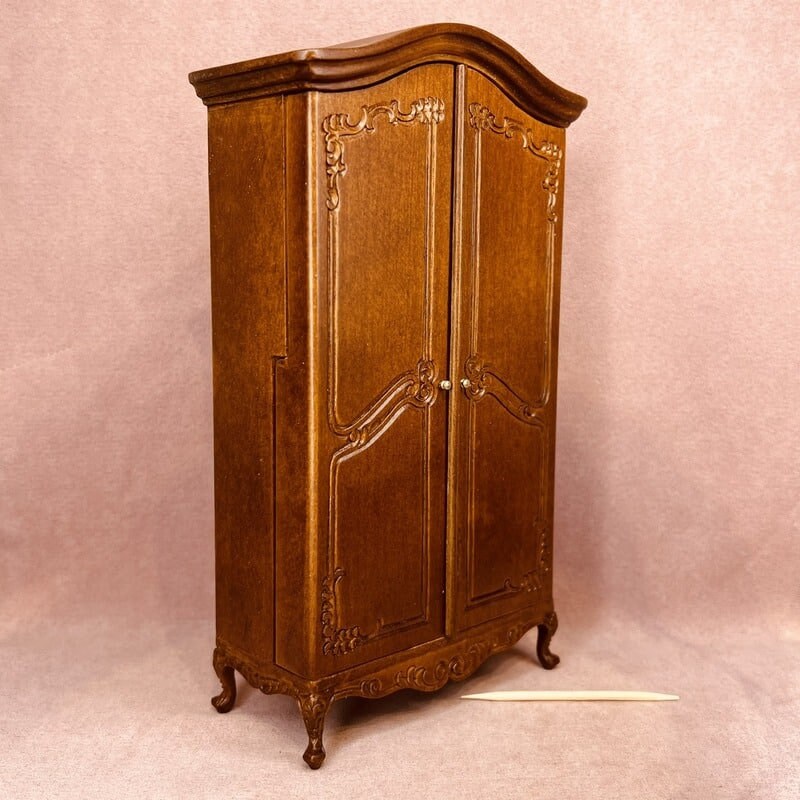 Miniature Hobby Cabinet in Walnut - Etsy