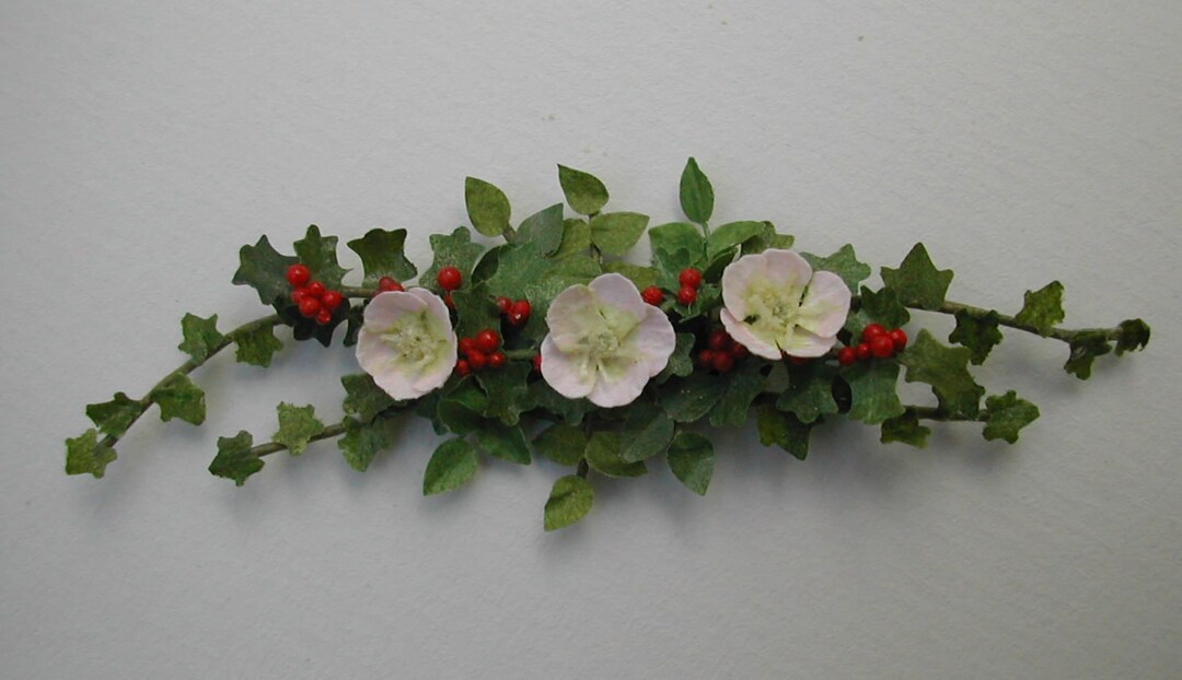 Christmas Flower Decoration - Miniature Flowers KIT / Juleblomster ...