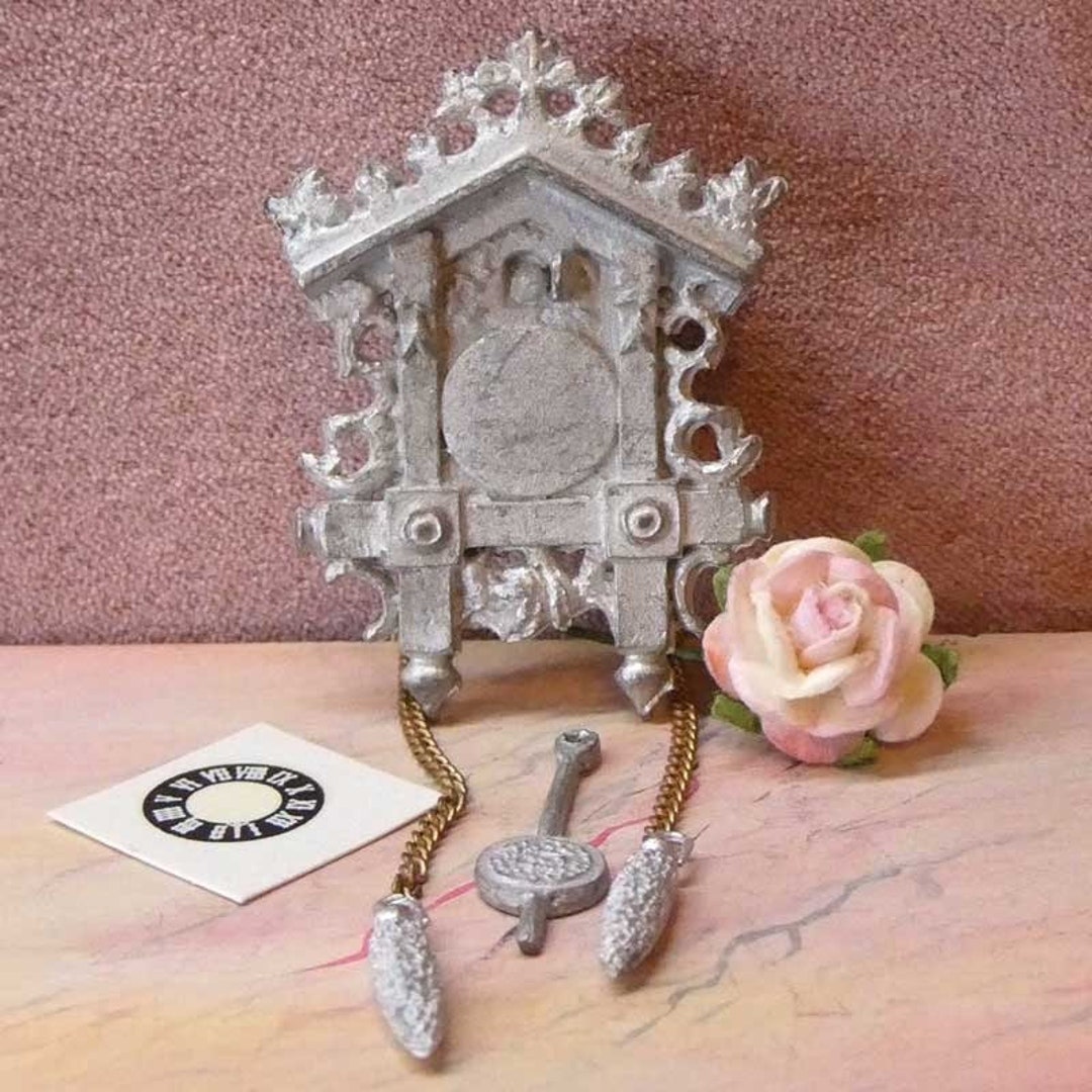 Miniature Cuckoo Clock From Germany - Metal KIT - Etsy