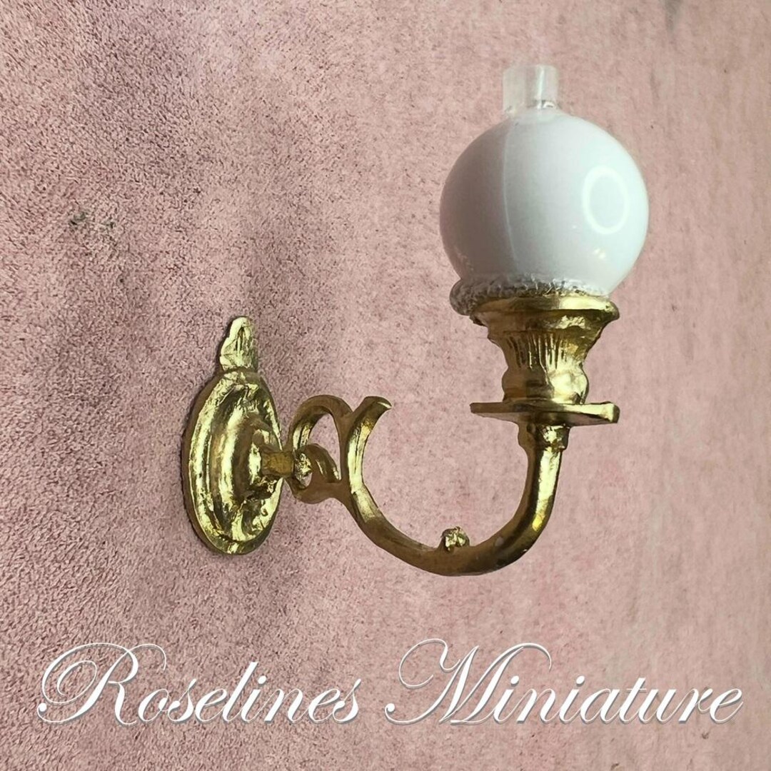 Miniature Wall Lamp Without Power - Etsy