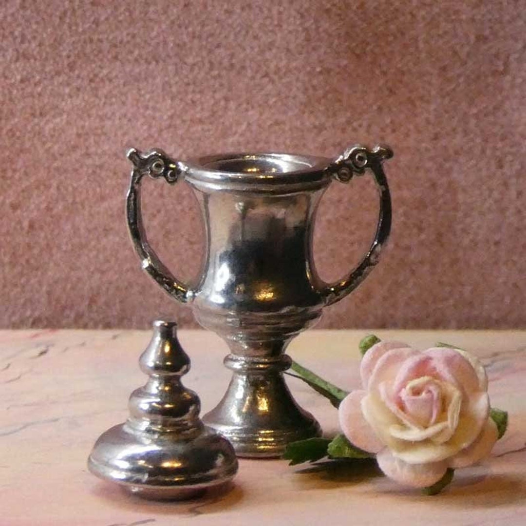 Miniature Trophy in Shiny Metal - Etsy