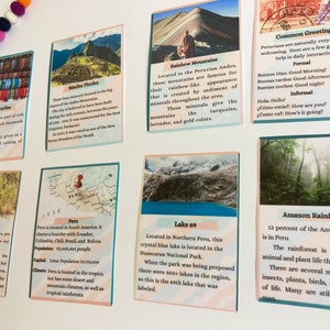 Peru Country Packet Geography Unit PDF Printable Worksheets South ...