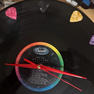 Upcycled Clock From Vinyl Record - Etsy