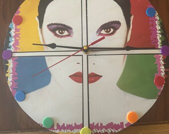 Custom Record Album Wall Clock Made to Order YOU CHOOSE - Etsy