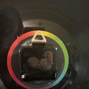 Clock Upcycled From Vinyl Record Vintage Fab Four - Etsy