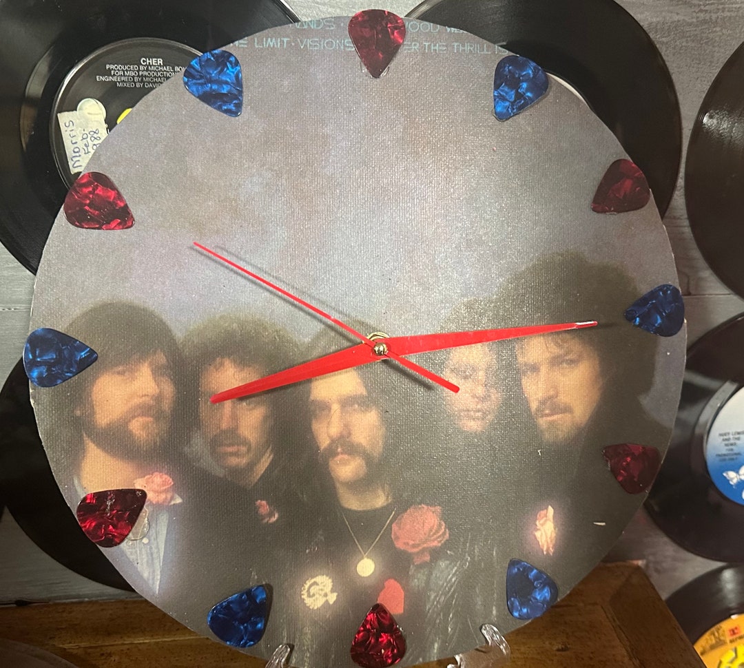Record Album Cover Clock - Etsy