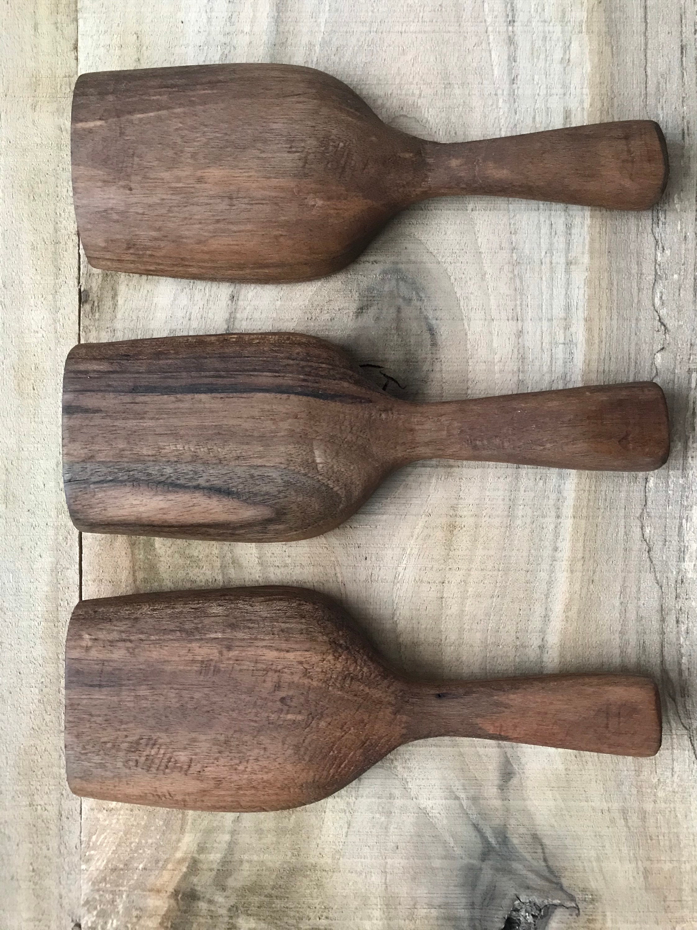 Walnut Wood Measuring Shovel / Flour Shovel / Spice Spoon / Scoops - Etsy