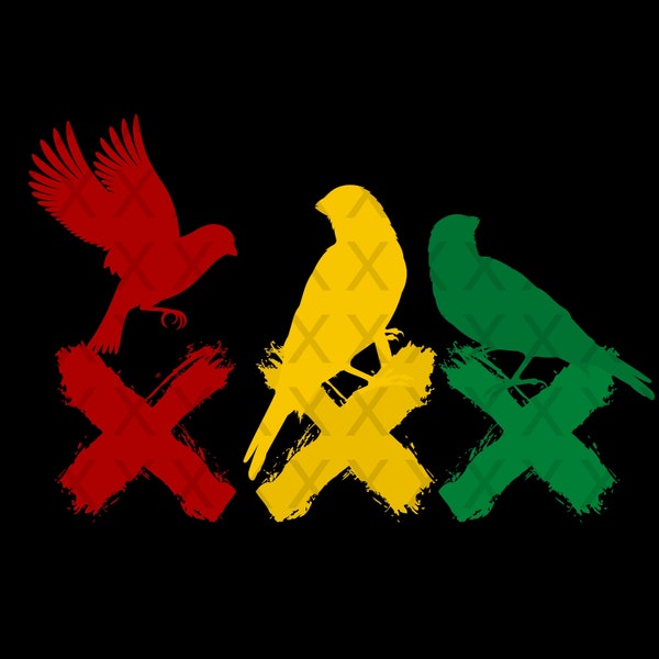 3 Little Birds - Etsy