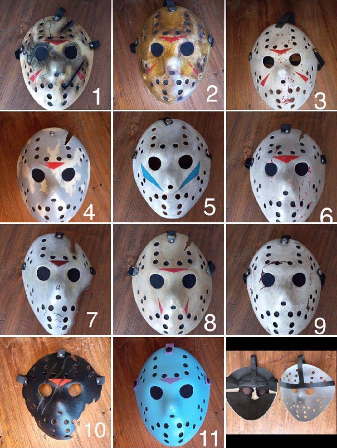 Custom Made Jason Masks. - Etsy