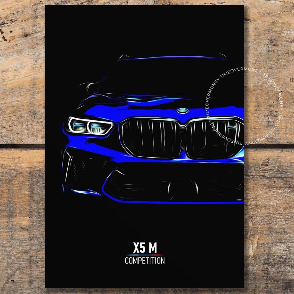 BMW X5 M Competition Sports Car Poster, Wall Art, Wall Art Poster for ...