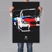 BMW M6 F13 GT3 Race Car Poster, Wall Art, Wall Art Poster for Bedroom ...
