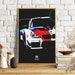 BMW M6 F13 GT3 Race Car Poster, Wall Art, Wall Art Poster for Bedroom ...