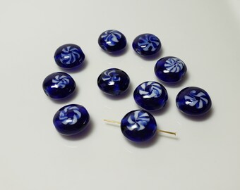 Puffed Coin Beads | Etsy