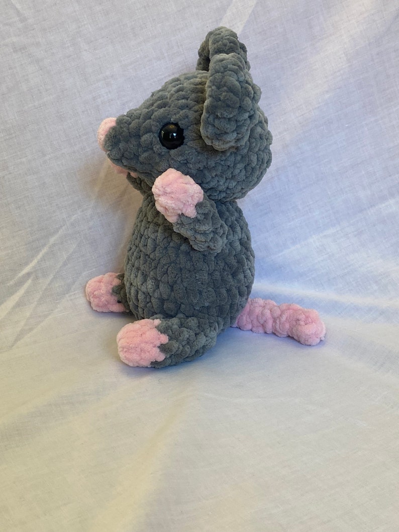 Crochet Mouse Plush - Etsy