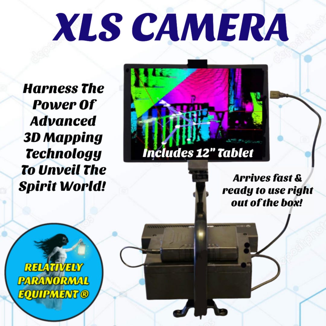 XLS Camera , Advanced 3D Mapping for Ghost Hunting, Includes Everything ...