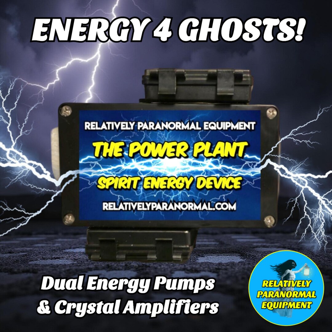 Ghost Hunting Spirit Energy Device the Power Plant - Dual EM Pumps + 2 ...
