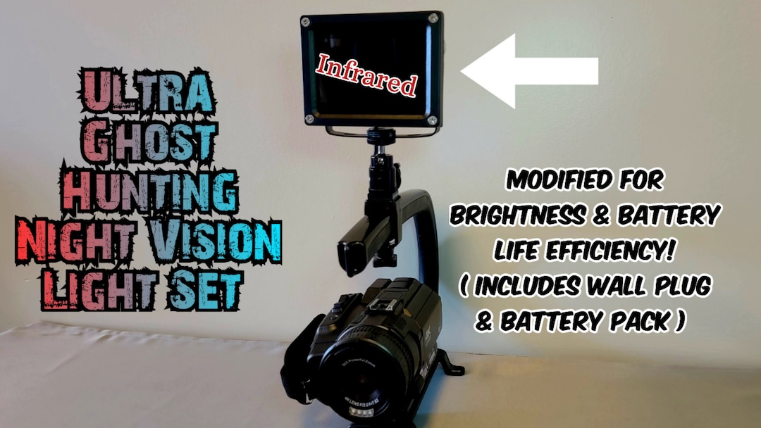 Ultra Ghost Hunting Night Vision Light Set Paranormal - Etsy