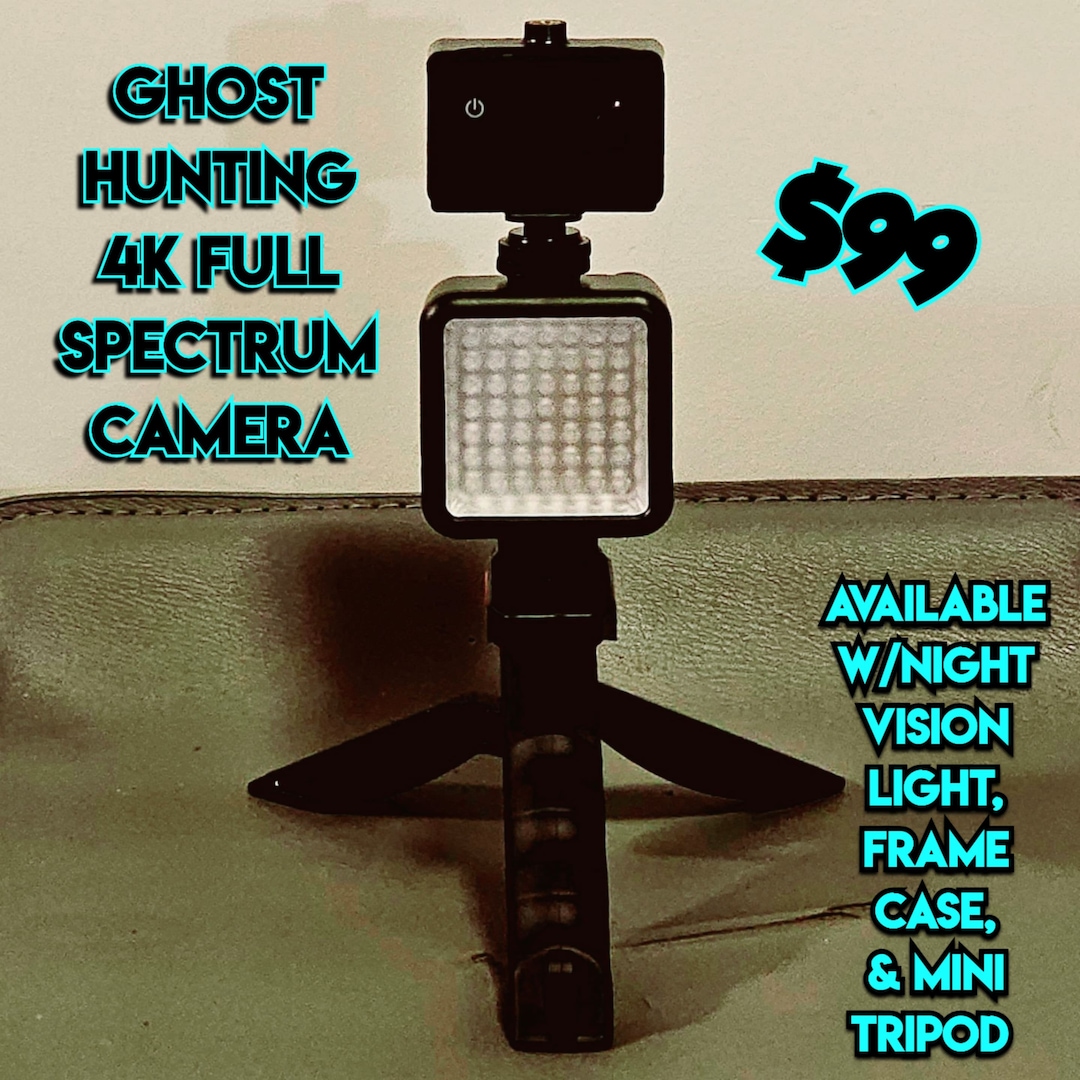 Ghost Hunting 4K Full Spectrum Camera Sale Takes Amazing Videos ...