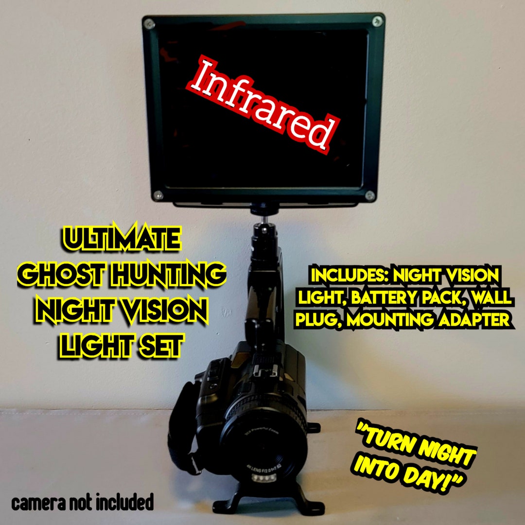Ghost Hunting Ultimate Night Vision Light Set the Brightest Infrared ...