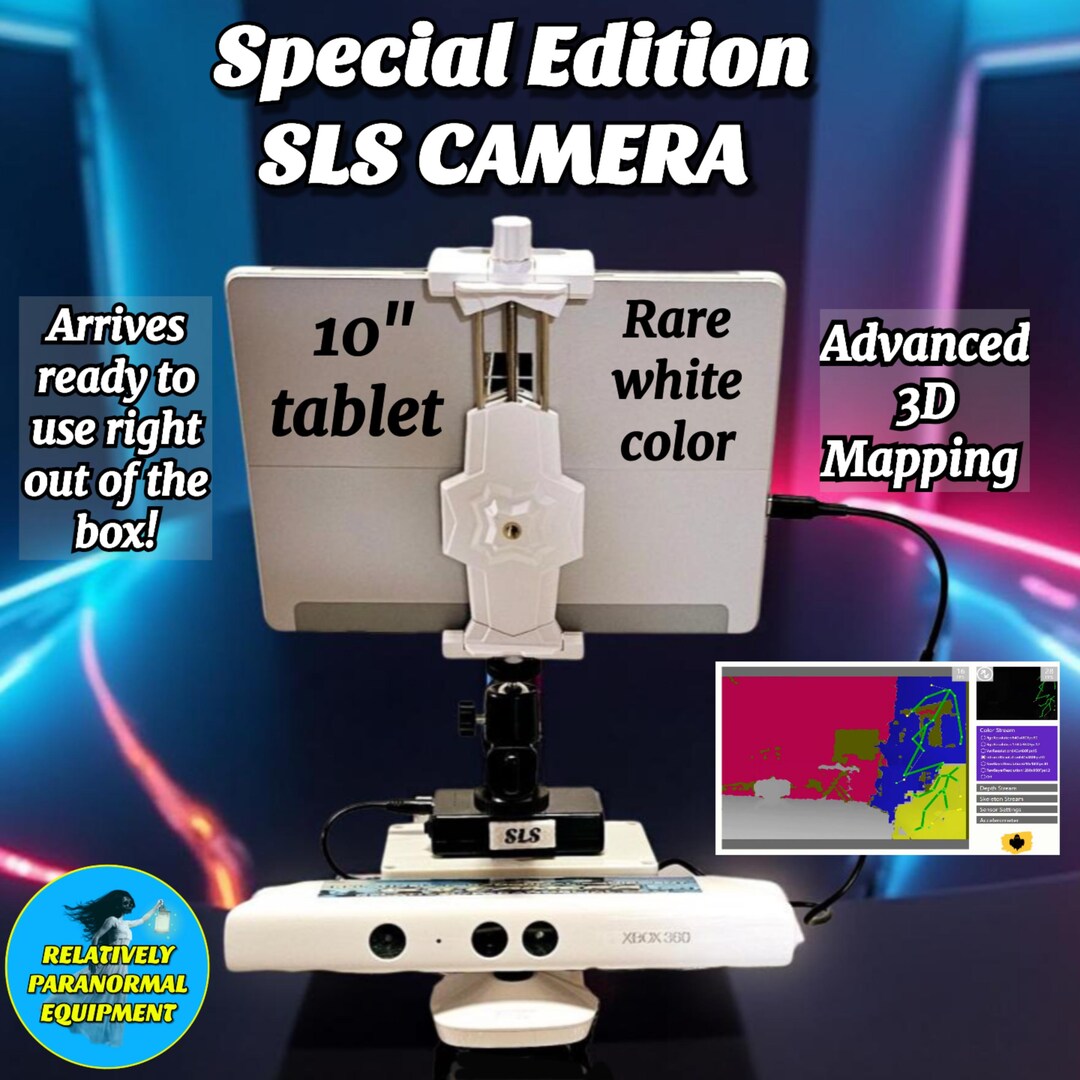 Special Edition White SLS CAMERA 4 Ghost Hunting 10 in Tablet, Comes ...