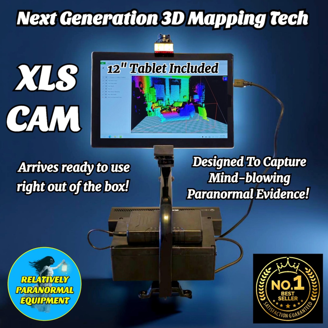 XLS Camera Advanced 3D Mapping for Ghost Hunting! Comes With Everything ...