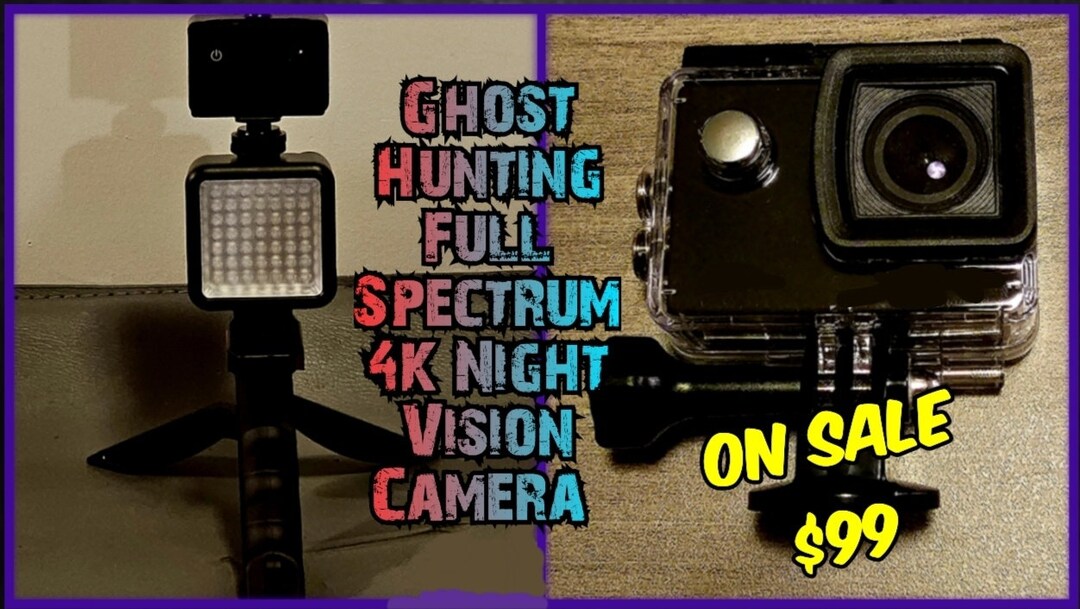 Ghost Hunting 4K Full Spectrum Camera Takes Amazing Videos & - Etsy