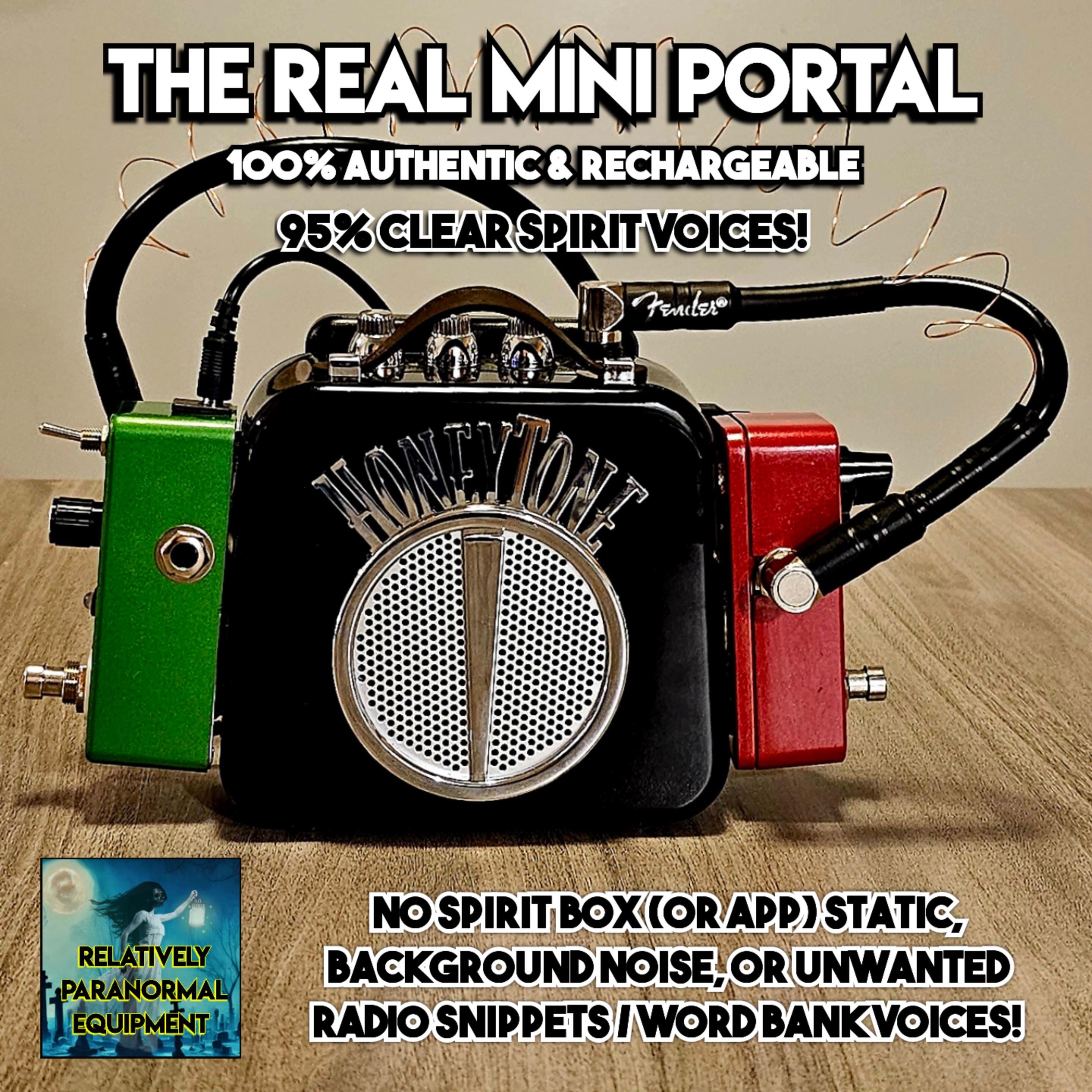 The Real Mini Portal for Ghost Hunting 100 Authentic Rechargeable Amazing Removes Spirit Box Noise Helps Spirits Communicate Paranorm Etsy