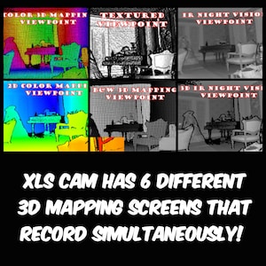 XLS Camera Advanced 3D Mapping for Ghost Hunting! Comes With Everything ...