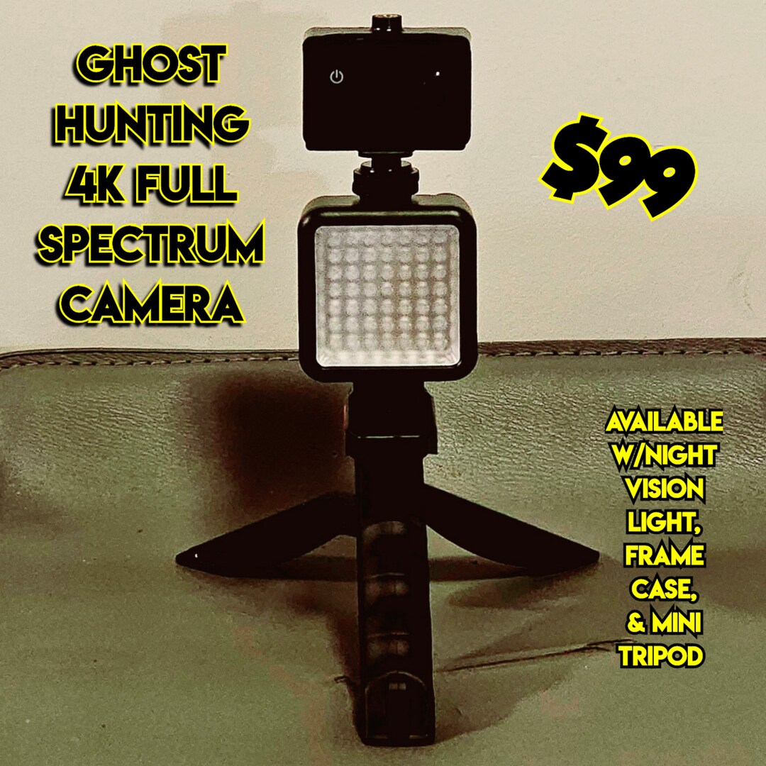 Ghost Hunting 4K Full Spectrum Camera Sale Takes Amazing Videos ...